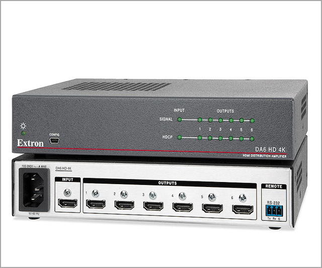 EXTRON DA6 HD 4K HDMI Amplifier – HDMI2HDMI