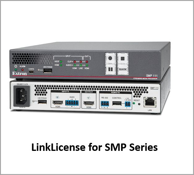 EXTRON LinkLicense SMP Series – HDMI2HDMI