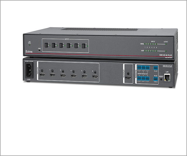Extron SW6 HD 4K PLUS Series HDMI Switcher – HDMI2HDMI